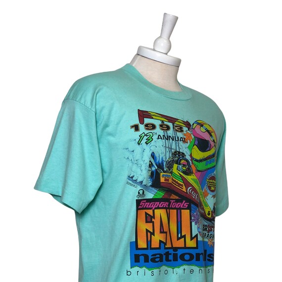 Vintage 1993 Snap-on Tools Drag Racing (Single stitch… - Gem