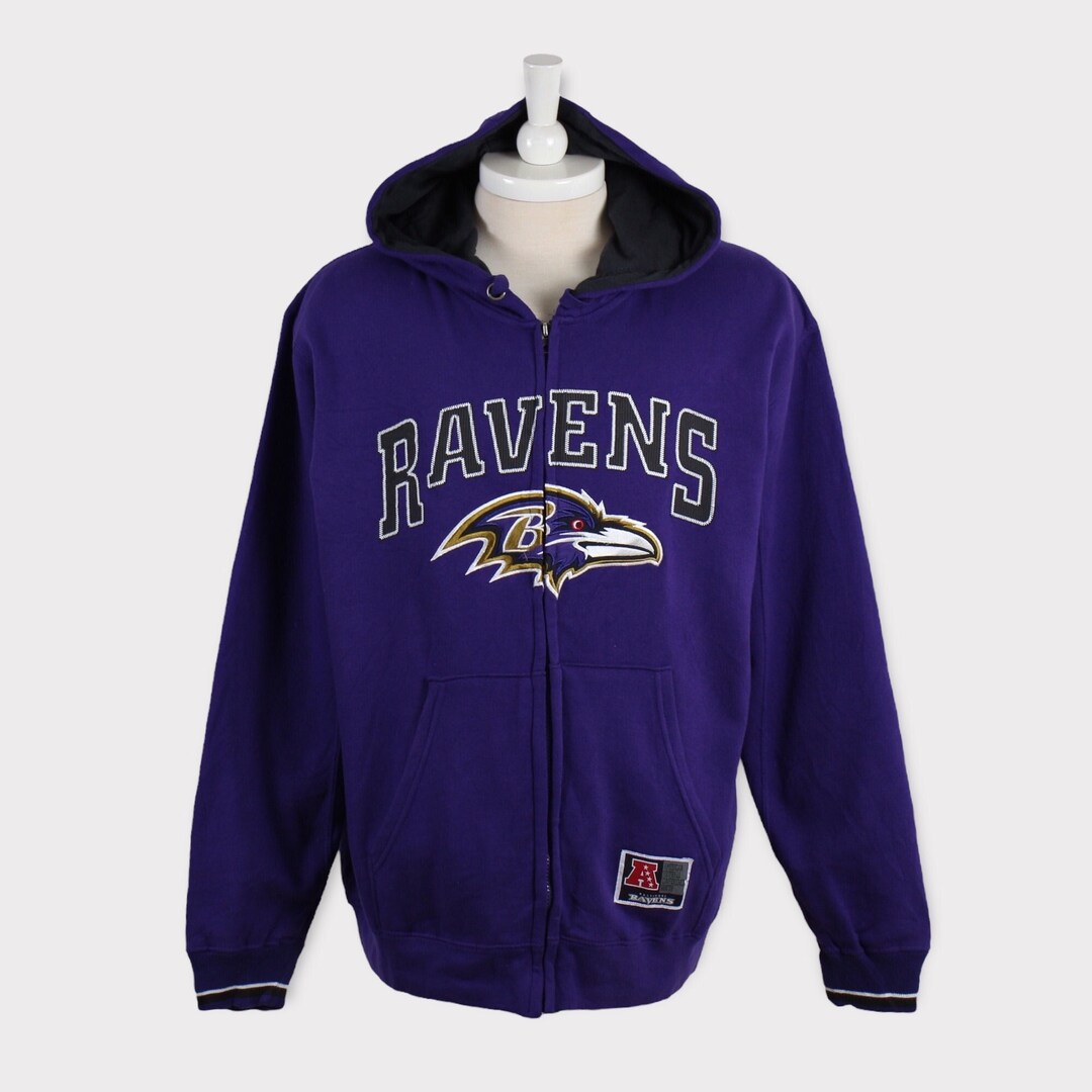 Embroidered Vintage 90s Baltimore Ravens Sweatshirt/baltimore Ravens ...