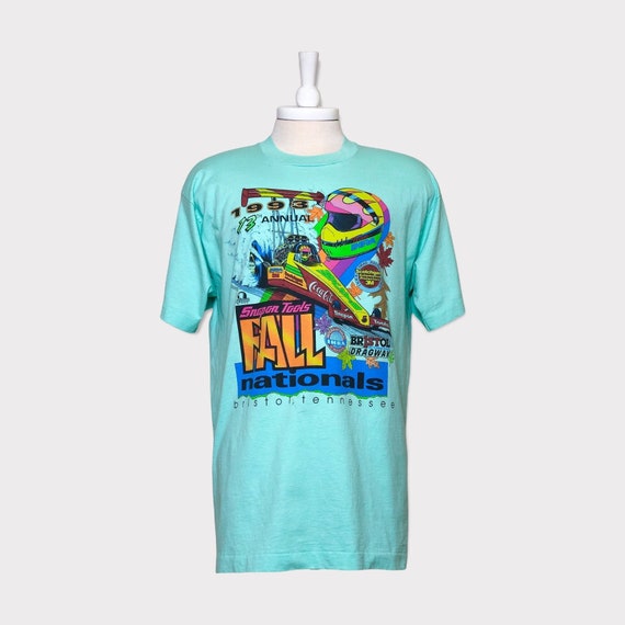 Vintage 1993 Snap-on Tools Drag Racing (Single stitch… - Gem