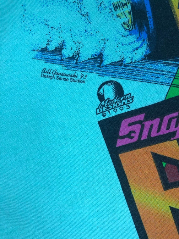 Vintage 1993 Snap-on Tools Drag Racing (Single stitch… - Gem