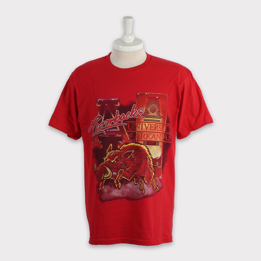 Vintage 00s Arkansas Razorbacks T-shirt Arkansas Razorbacks Sweatshirt ...