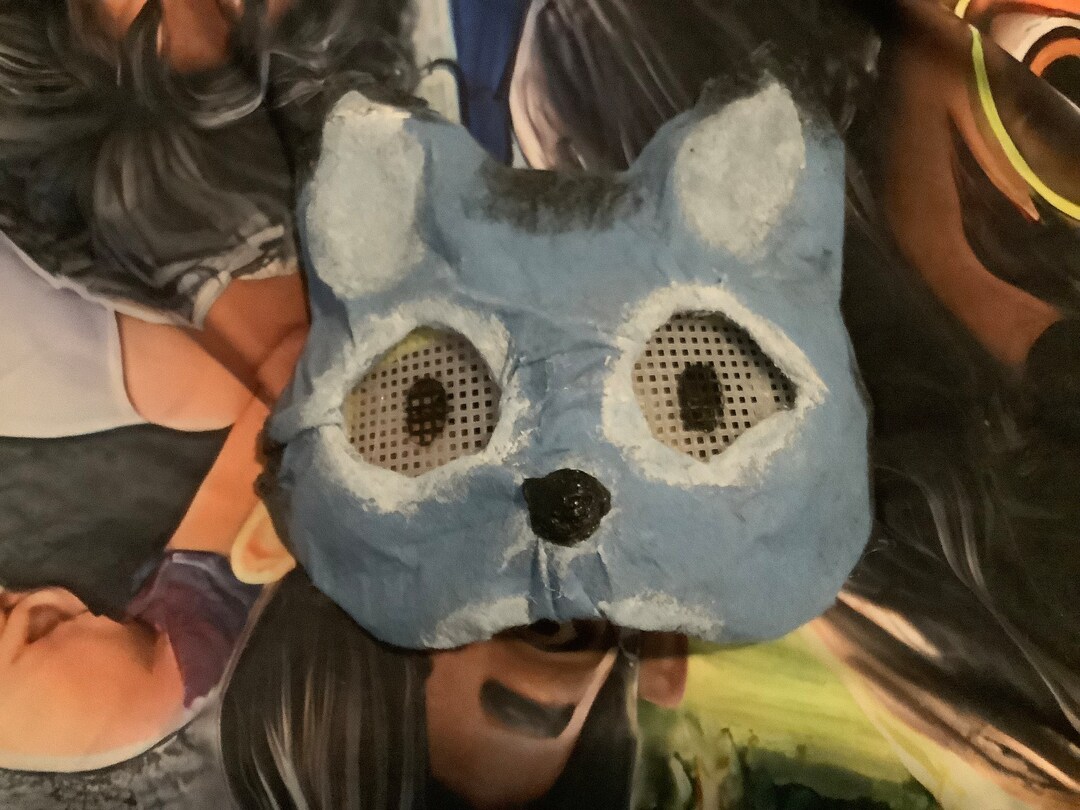 Blue Cat Therian Mask - Etsy