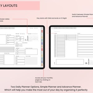 All in One Digital Planner | 2025 Digital Planner | Undated Digital ...