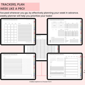 All in One Digital Planner | 2025 Digital Planner | Undated Digital ...