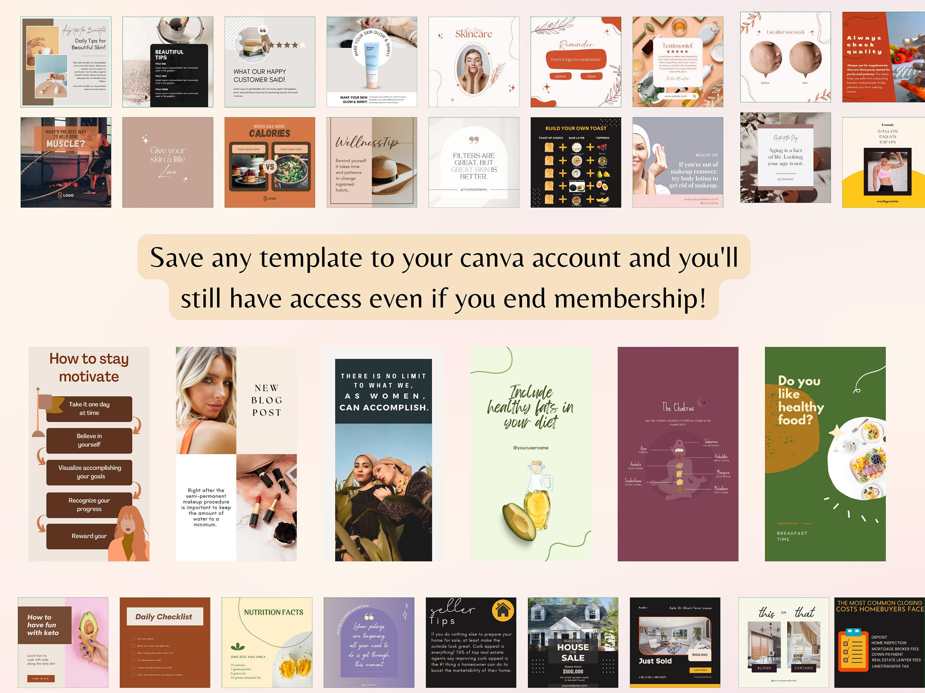The Ultimate Canva Vault, Canva Membership, Editable Templates, Full ...