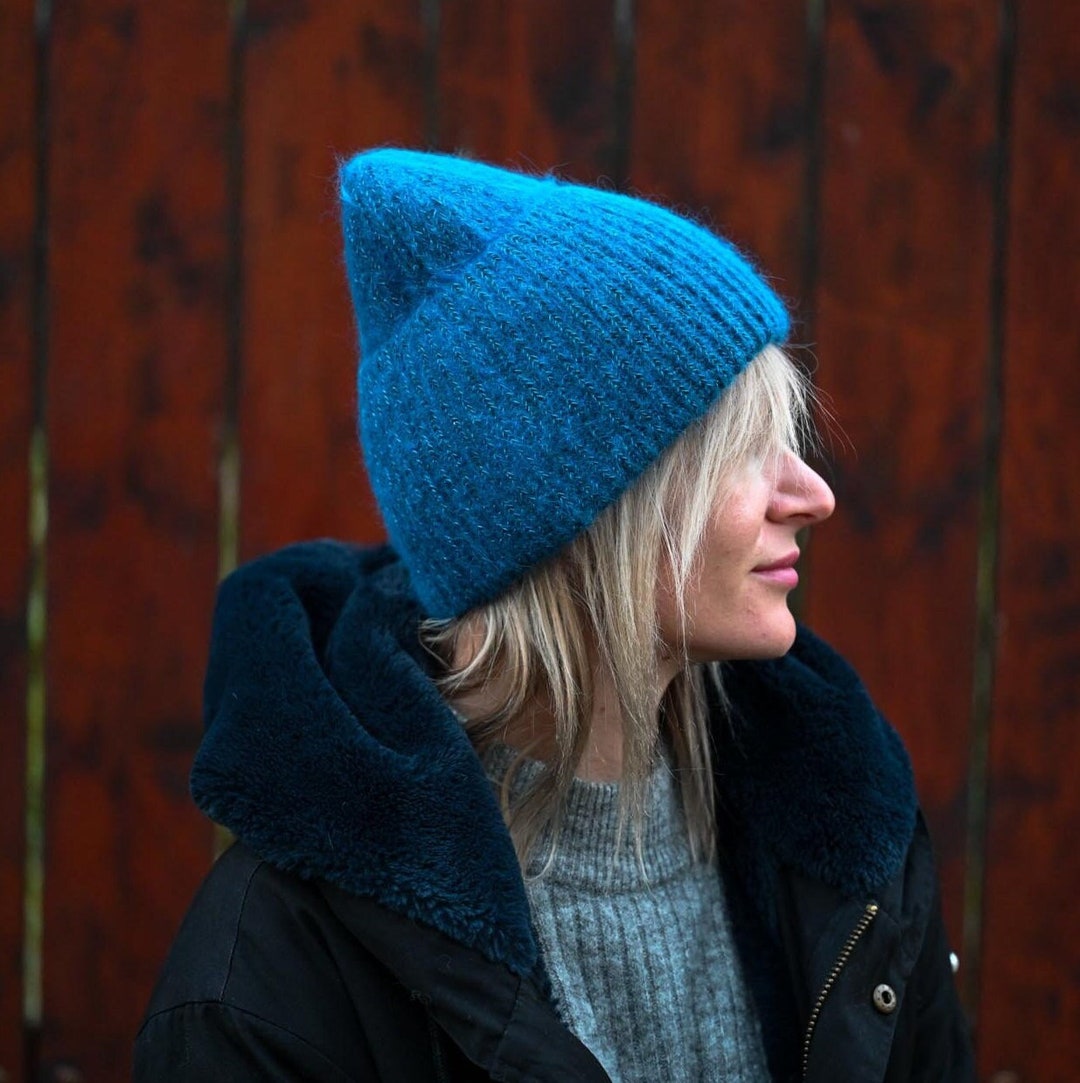 10 Colors Soft Fluffy Angora Wool Merino Wool Winter Hat for - Etsy