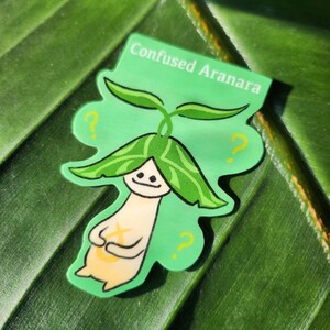 Aranara Genshin Impact Stickers WATERPROOF - Etsy