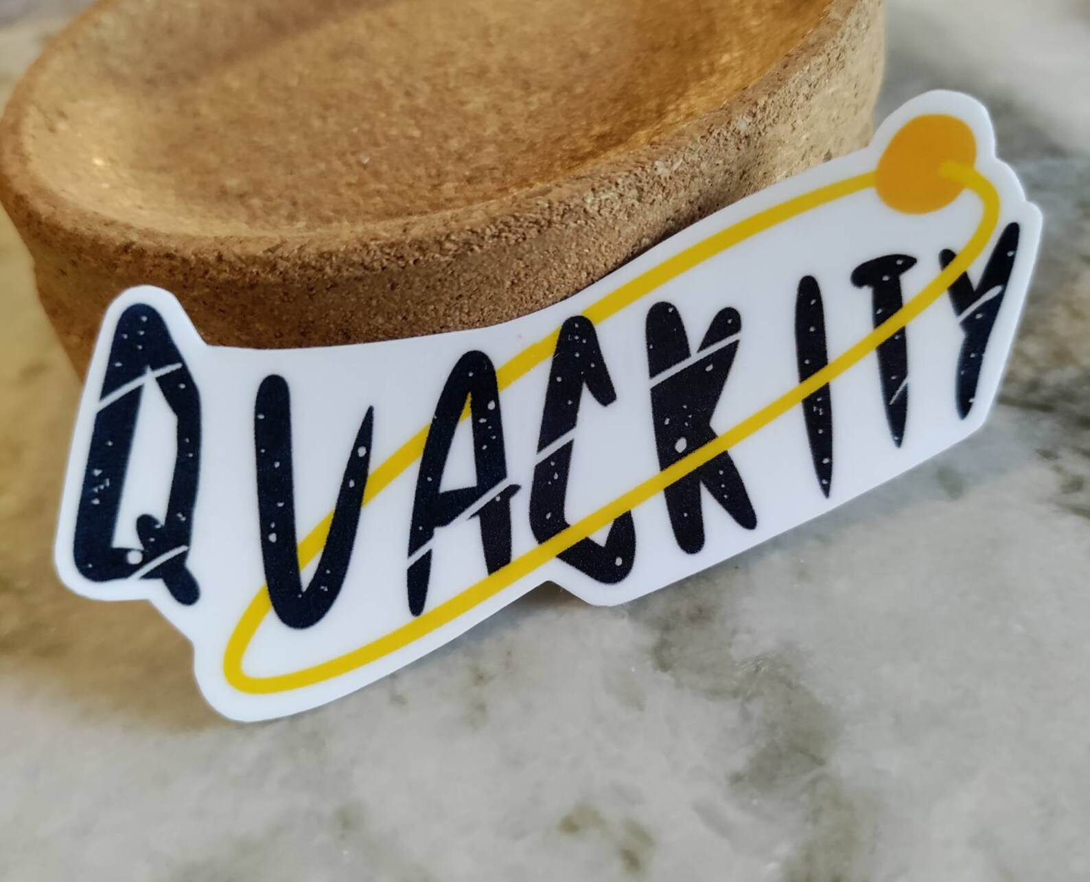 Quackity Logo Stickerwaterproof - Etsy Australia