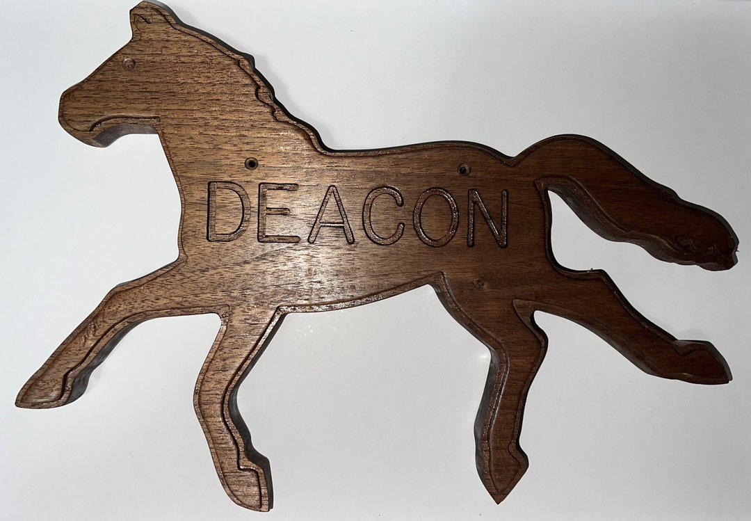 Custom Horse Sign - Etsy