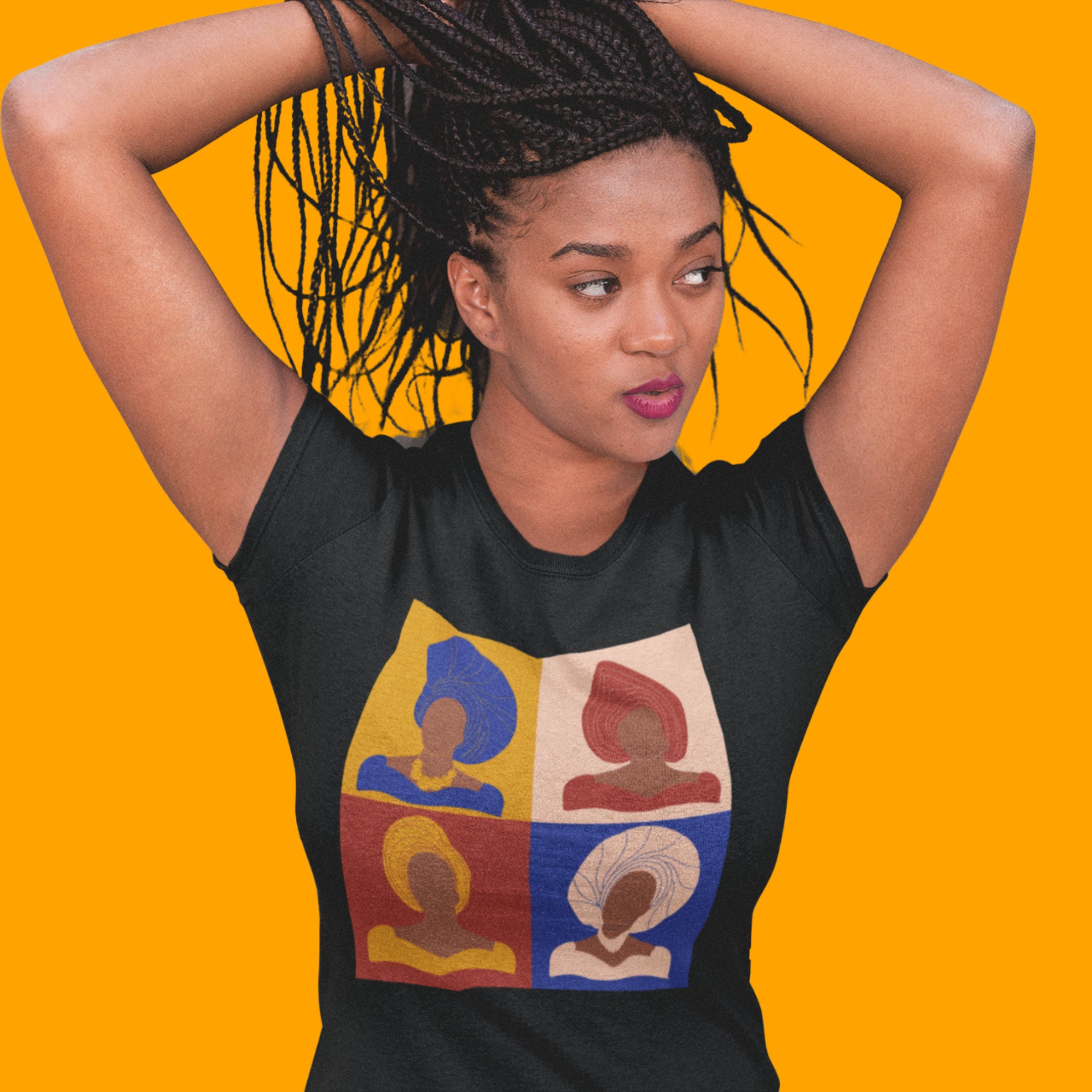 African Design Shirt, African Inspired T-shirt, Black Culture T-shirt ...