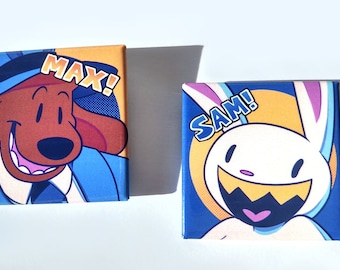 Sam and Max Telephone Acrylic Pin Set - Etsy