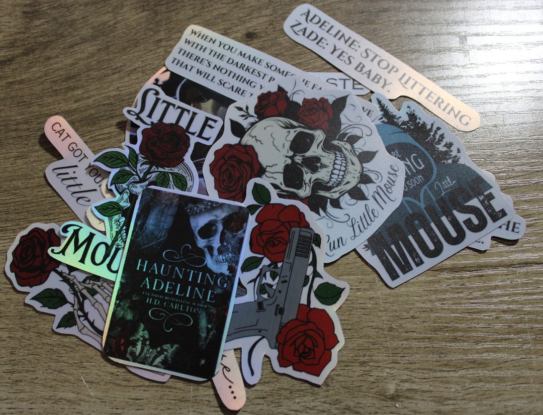 Haunting Adeline Holo-matte Stickers // Dark Romance Reader // Smut ...