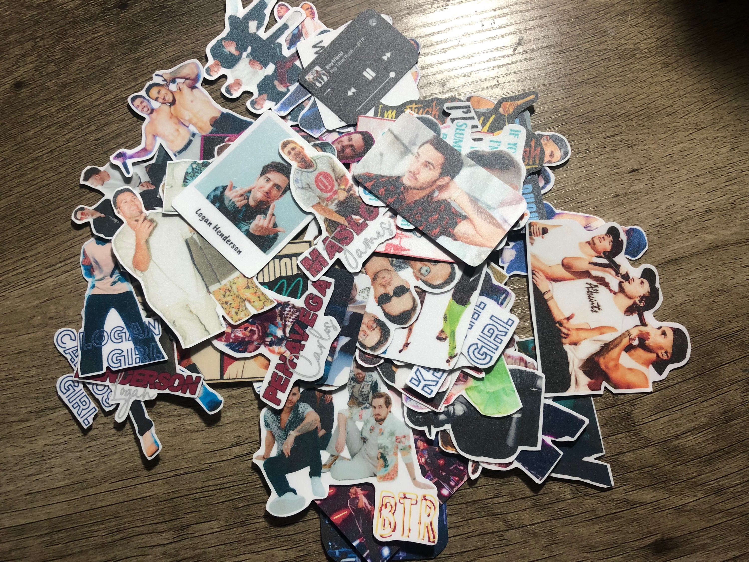 Big Time Rush Forever Matte Stickers Pack // BTR Forever Tour - Etsy