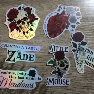 Haunting Adeline Holo-matte Stickers // Dark Romance Reader // Smut ...