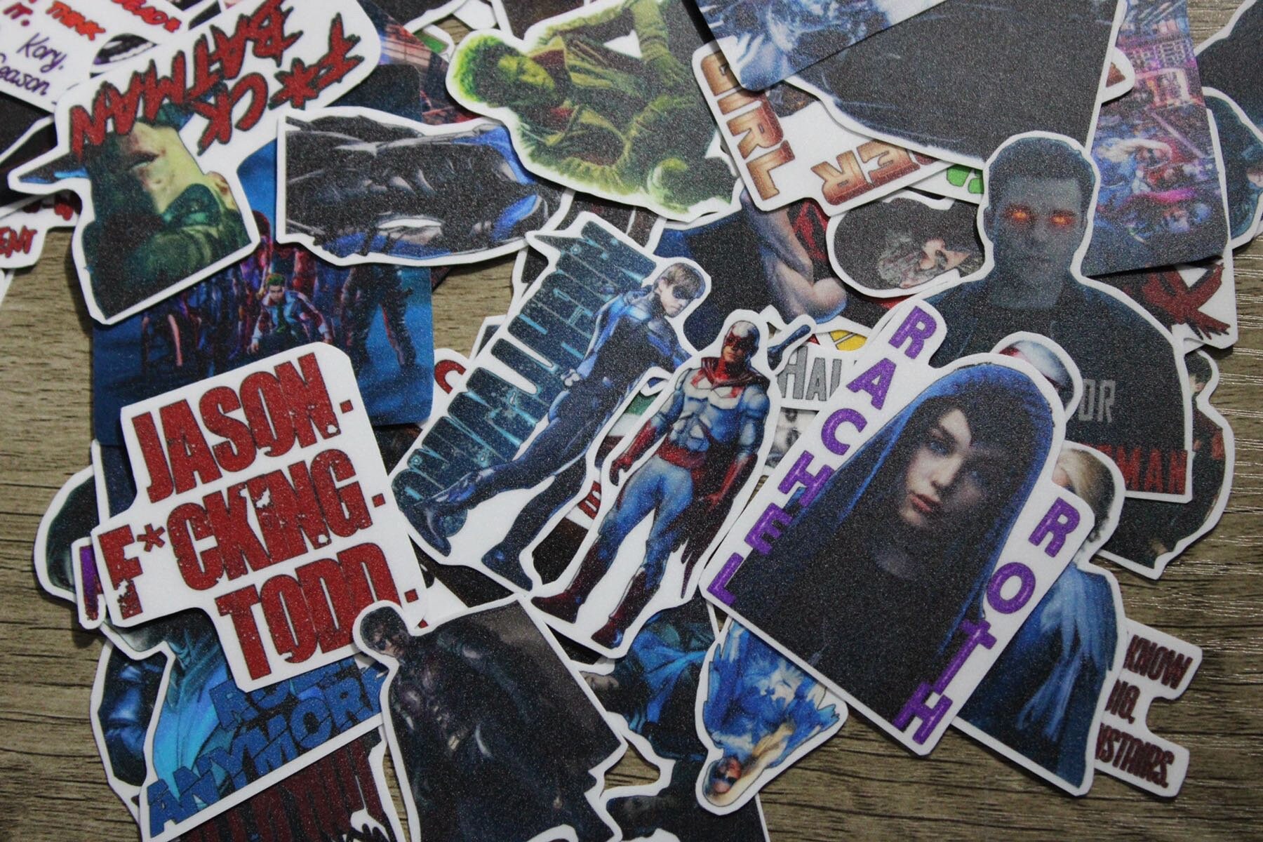 DC Titans Matte Stickers Pack // Teen Titans// TV Show // - Etsy