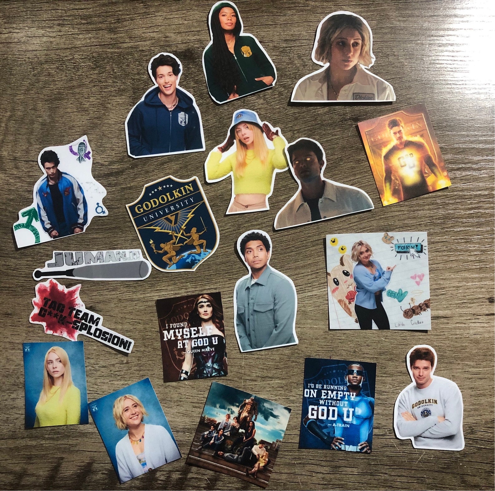 Genv Matte Stickers Pack // the Boys // Tv Show // Assorted Stickers ...