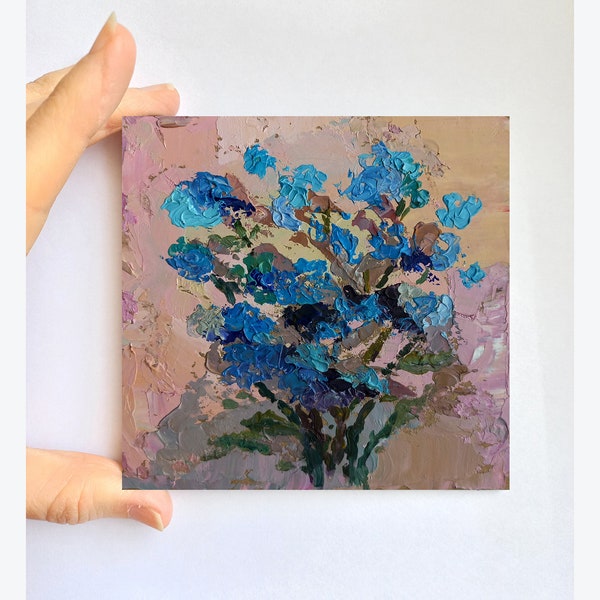 Forget Me Not Art - Etsy