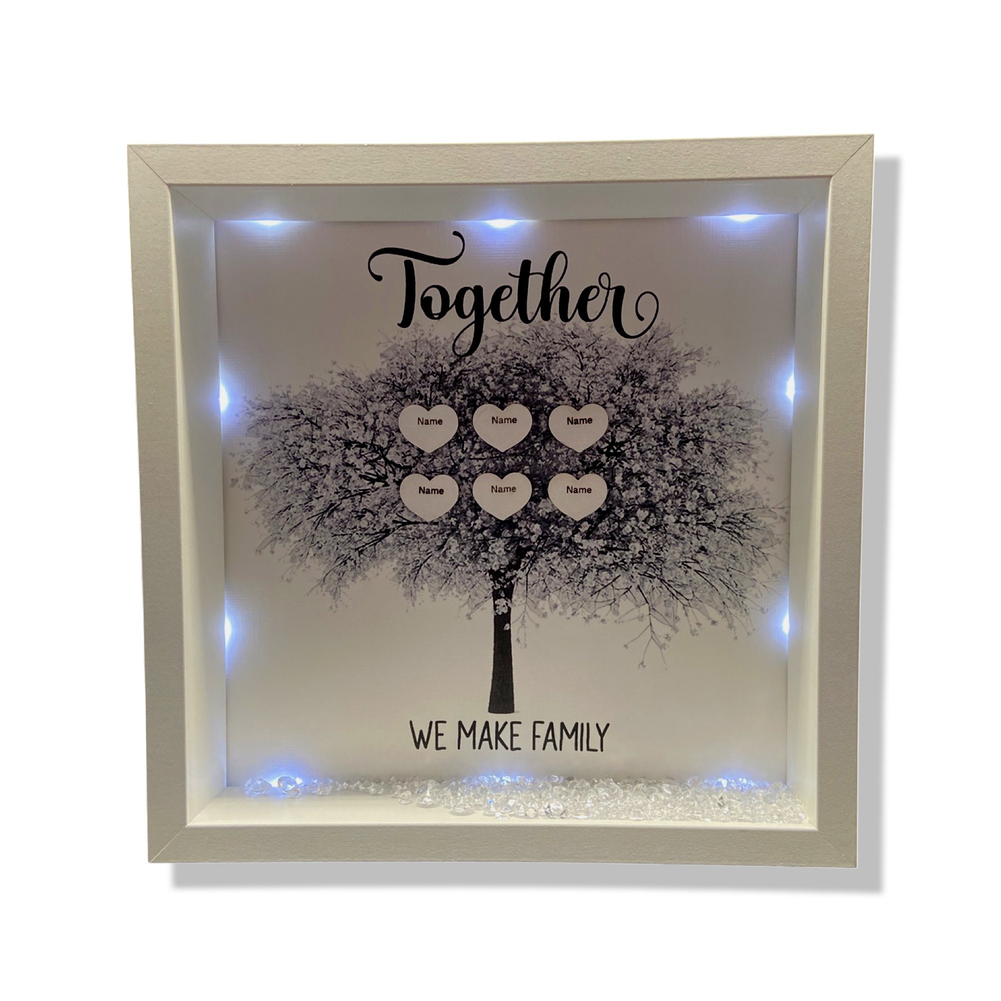 Weddings Portraits & Frames Gifts & Mementos Custom Family Tree Frame ...