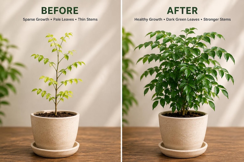 Curry Leaf Plant Fertilizer | Premium Slow Release Granules | Indoor ...