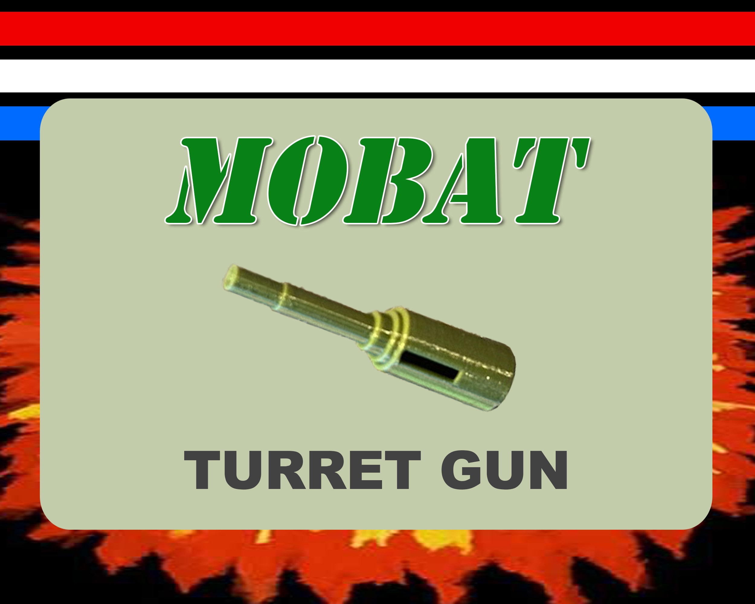 GI Joe Mobat Custom Turret Gun - Etsy