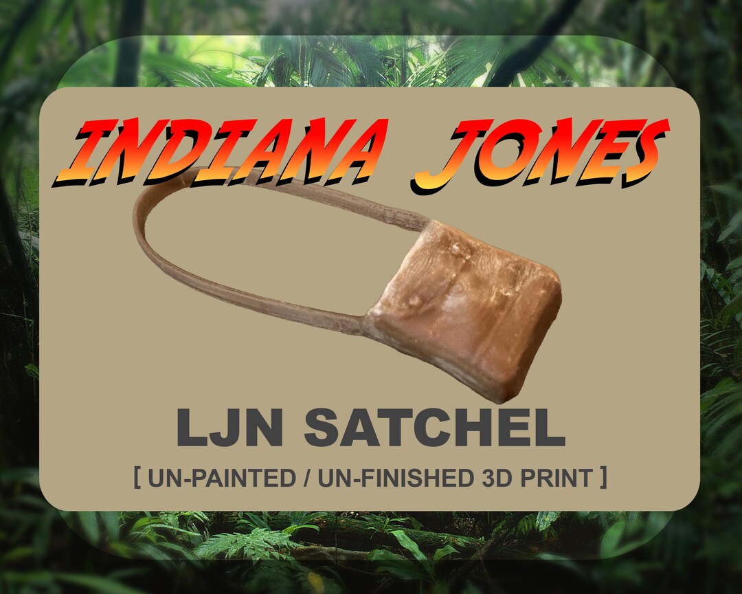 Indiana Jones - LJN Toy Custom Replacement Satchel Bag - Temple of Doom ...