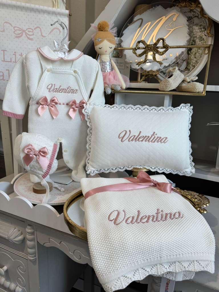 Personalized Baby Knit Outfit: 2-piece Newborn Hospital Set - Etsy