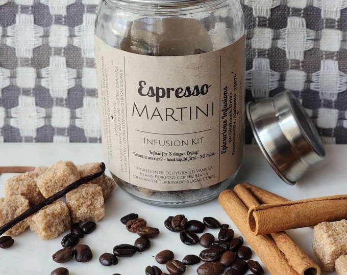 Espresso Martini Spirit Infusion Kit - Etsy