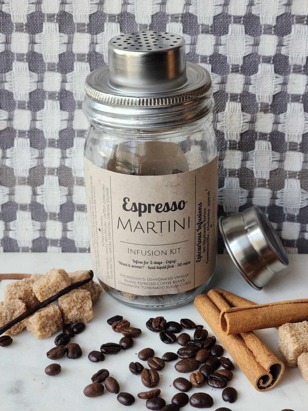 Espresso Martini - Spirit Infusion Kit - Etsy