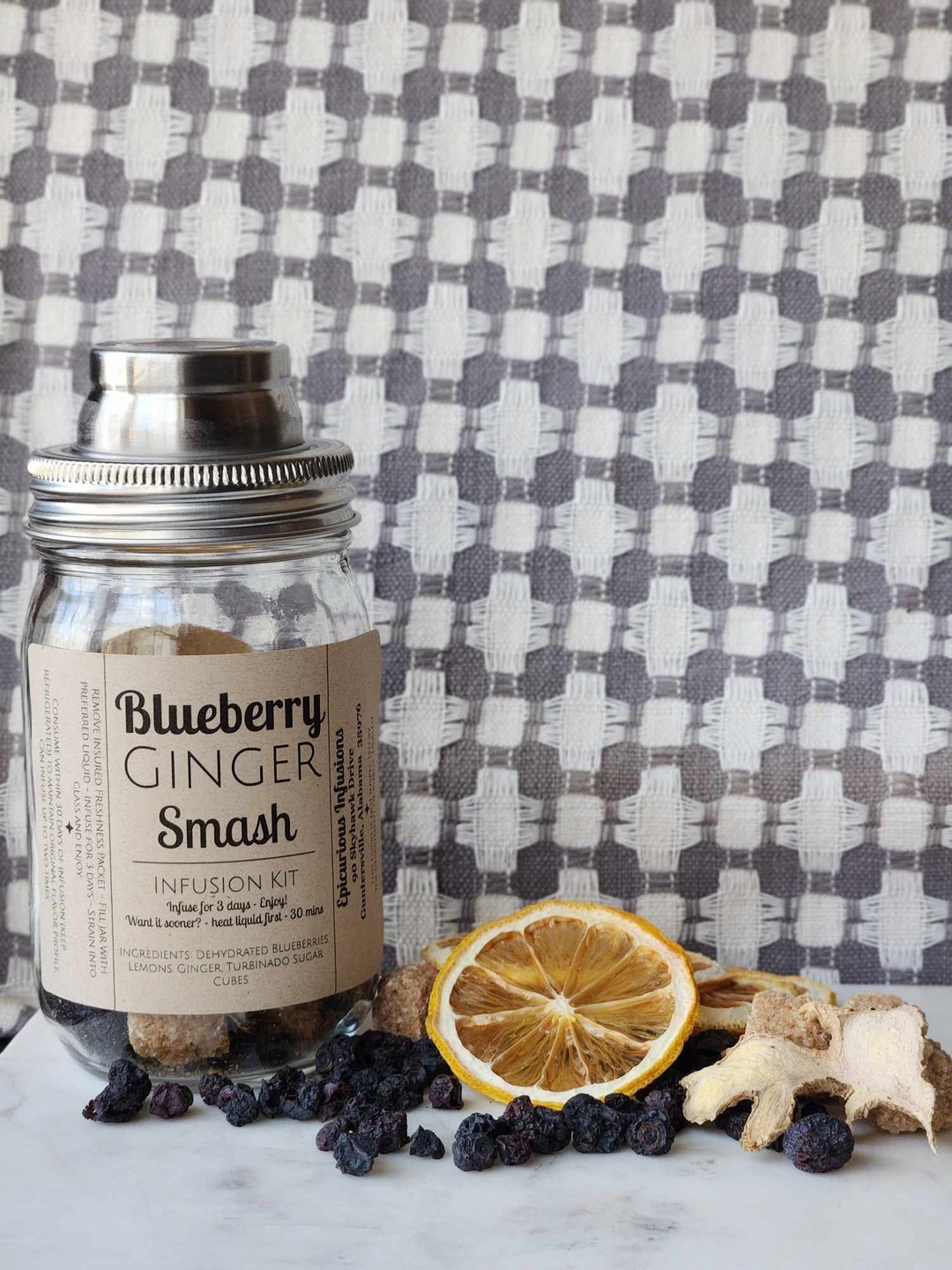 Blueberry Ginger Smash - Spirit Infusion Kit - Etsy