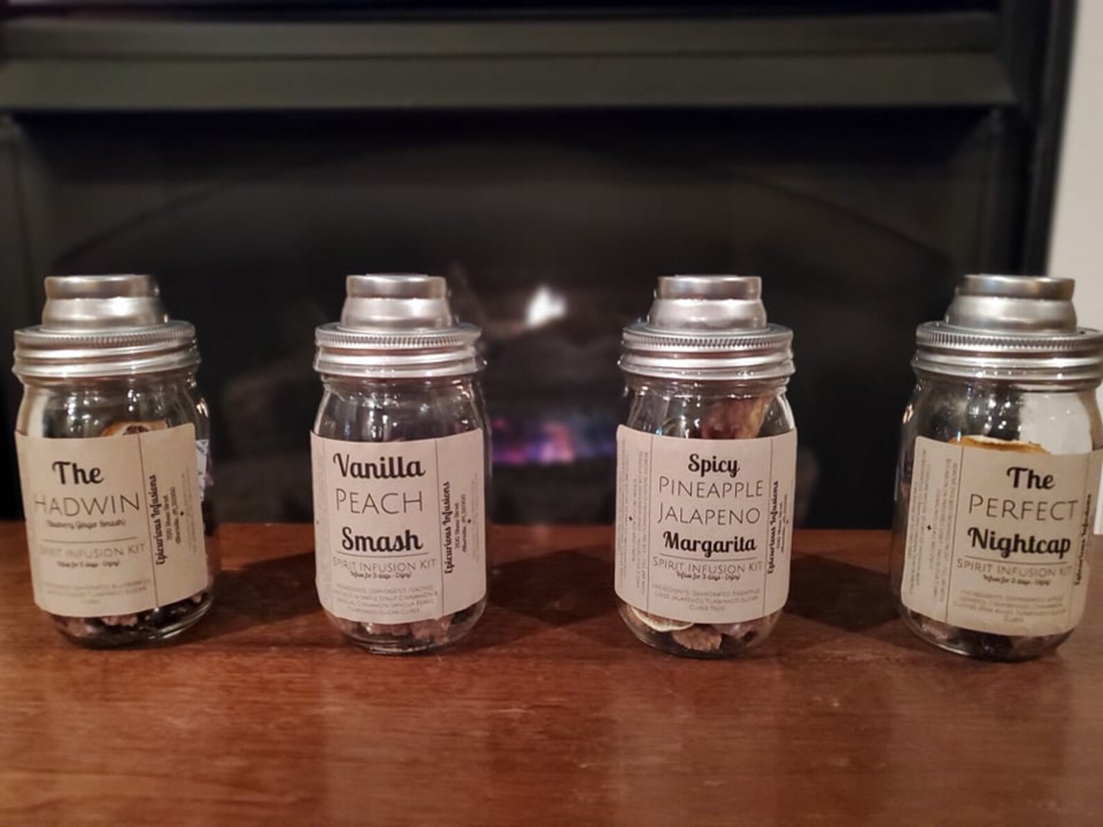 Vanilla Peach Smash Spirit Infusion Kit | Etsy