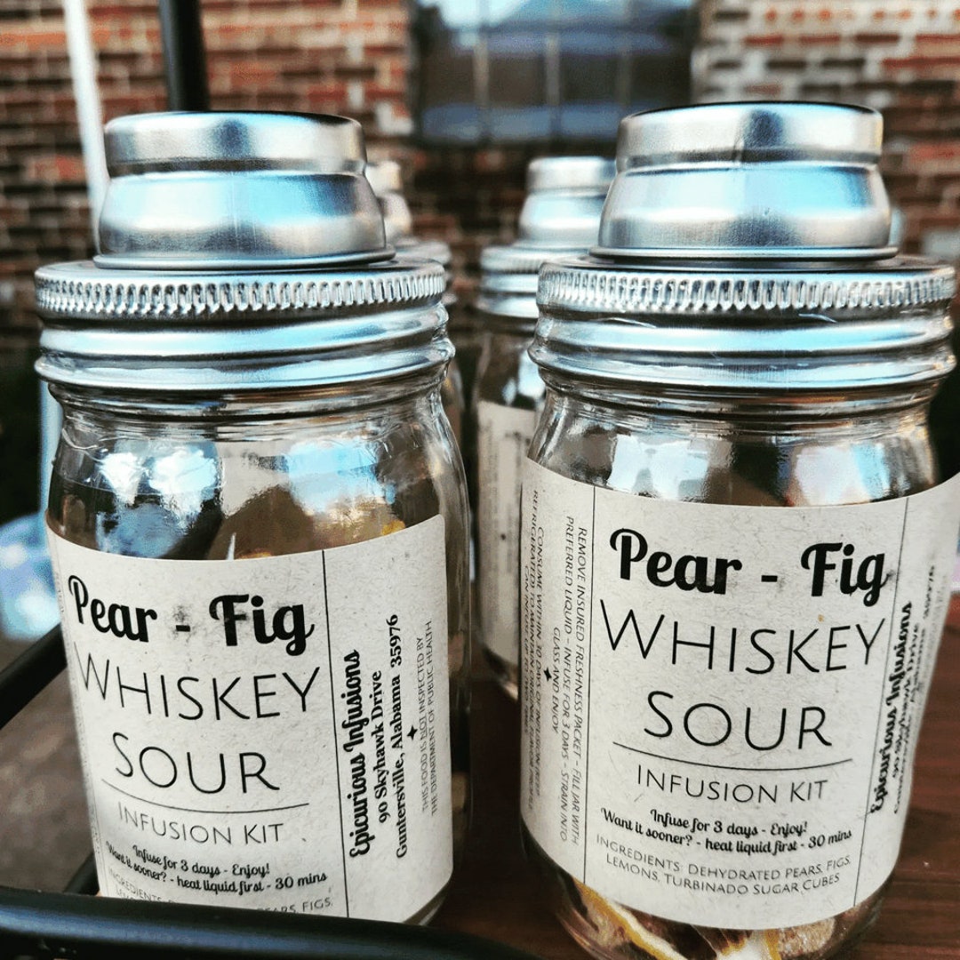 Pear Fig Whiskey Sour Spirit Infusion Kit - Etsy