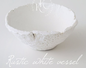 Magma-terra Paper Pulp Paper Mache Basin - Etsy