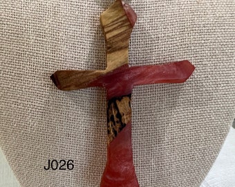 Epoxy Cross Pendant - Etsy