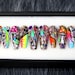 Tripping Illusion Press on Nails Handpainted Abstract Nail - Etsy