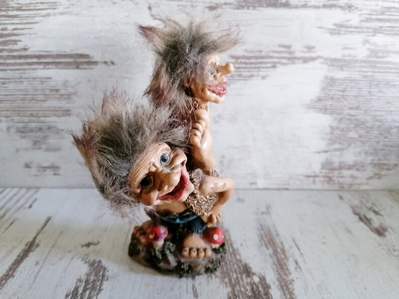 Art & Collectibles Figurines & Knick Knacks Vintage Troll Funny Resin ...