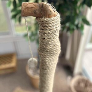 Hardwood Sisal Custom Cat Scratching Post - Etsy