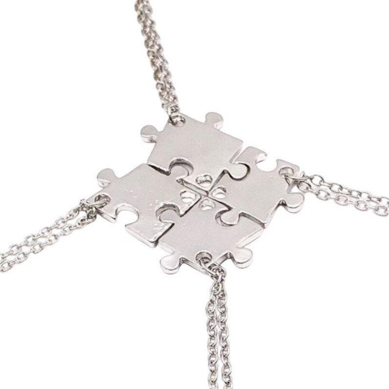 Puzzle Necklace - Etsy