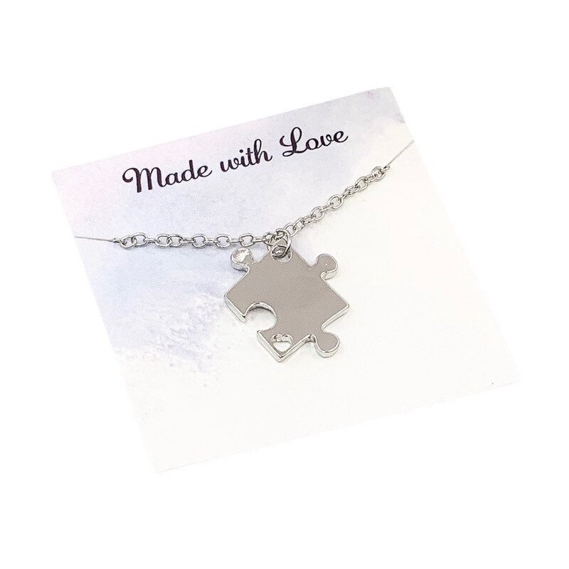 Puzzle Necklace - Etsy