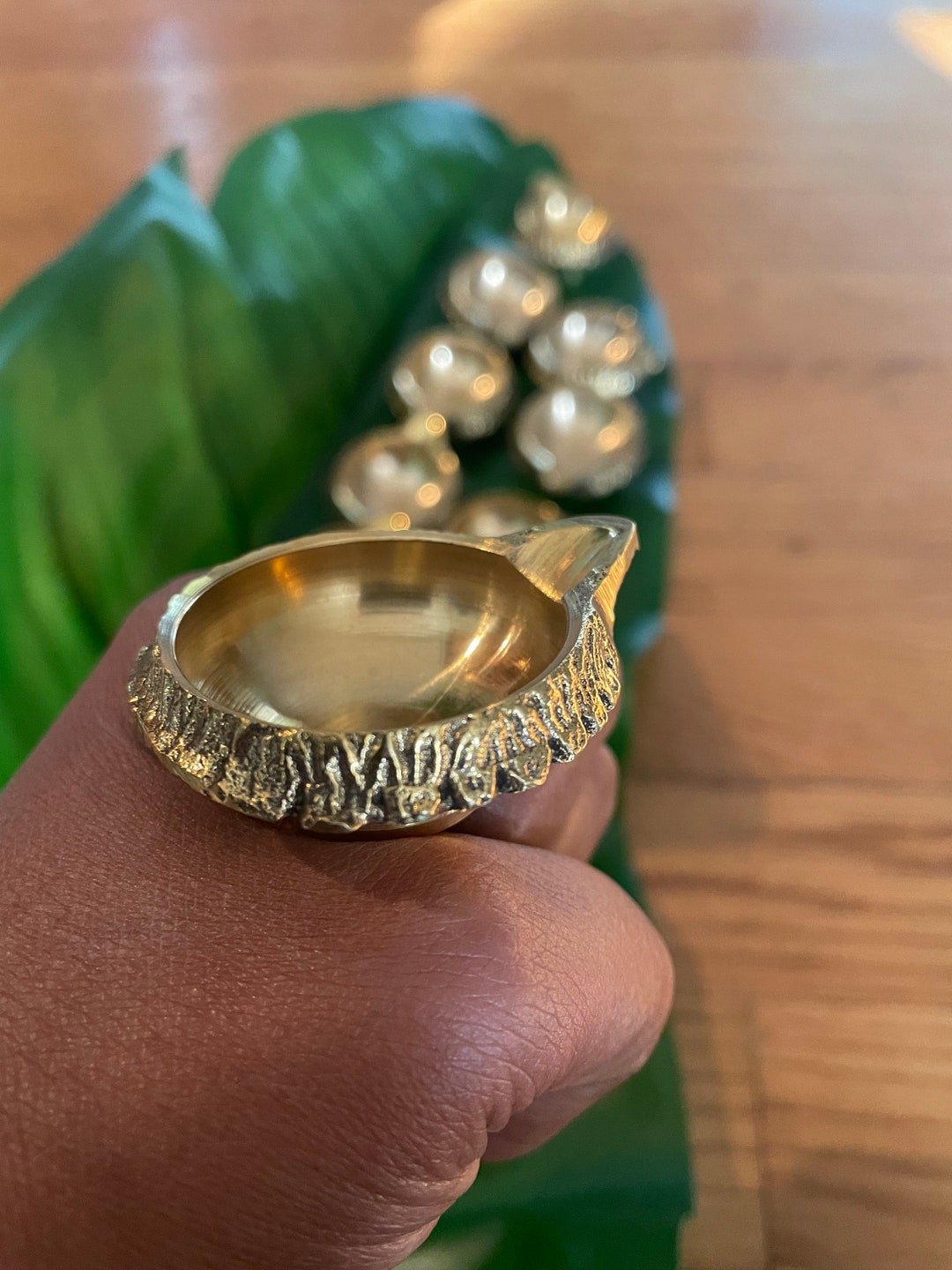 Return Gift Small Brass Diya India for Diwali Kubera 2inch Diya Home ...