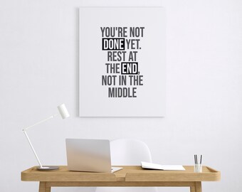 Rest at the End Not in the Middle Kobe Bryant - Etsy