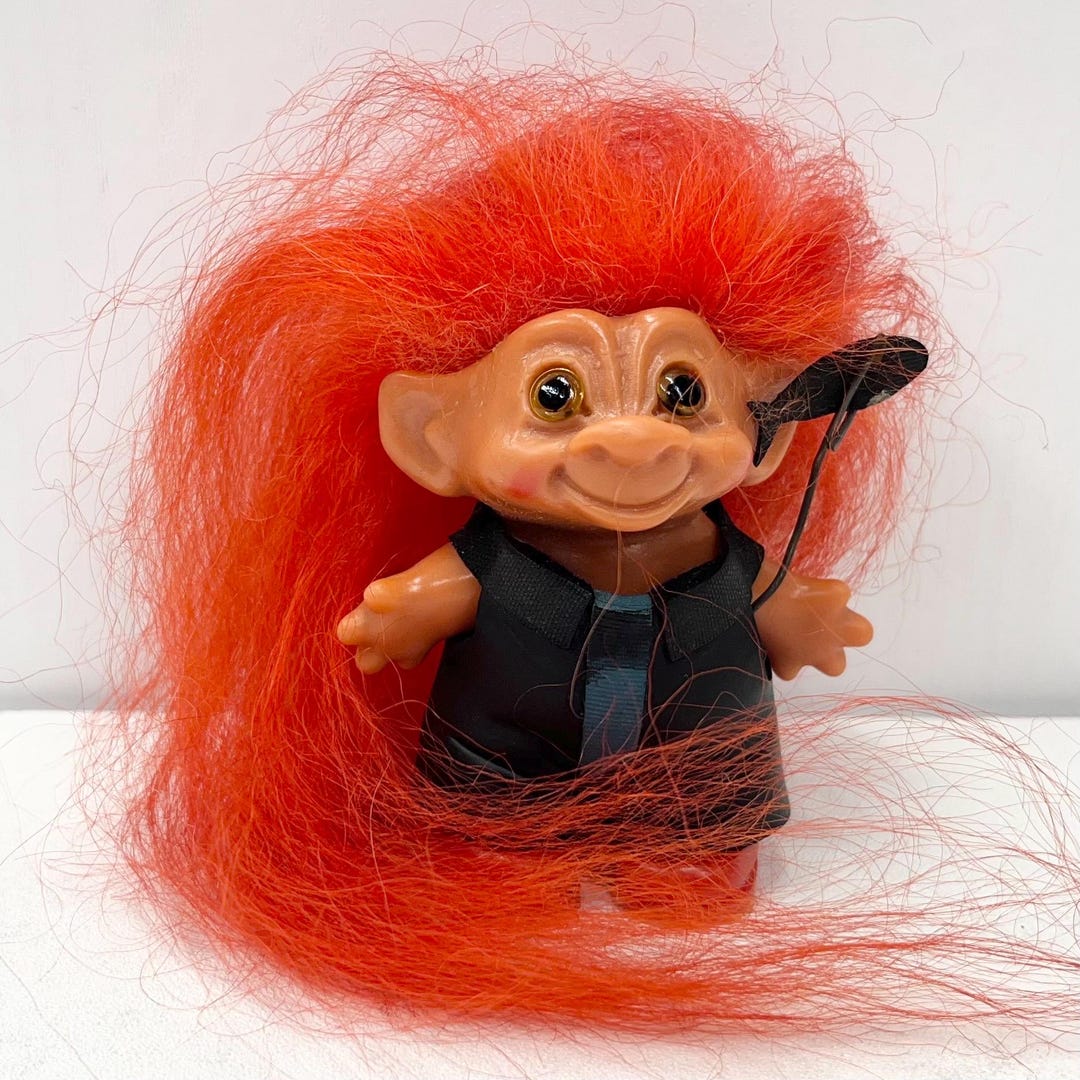 RARE Vintage 1964 Dam Troll Dam Things Est Redg Des Fisherman Troll ...