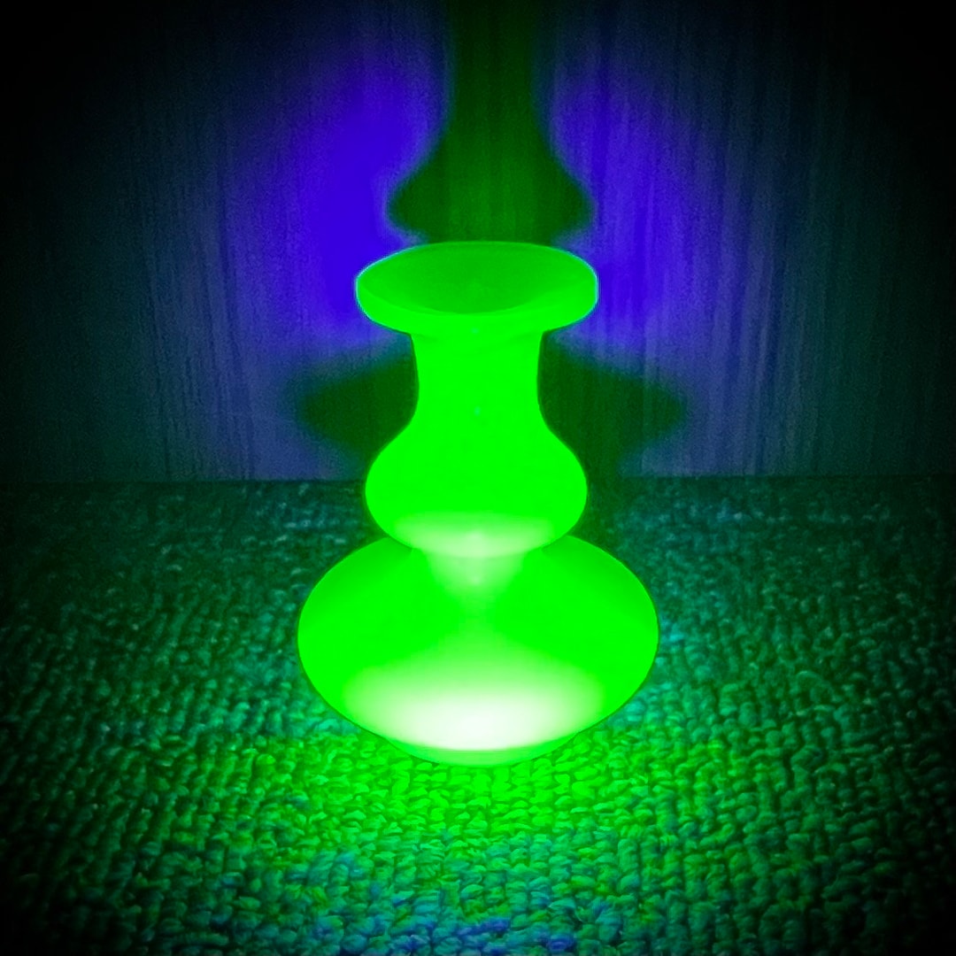 Antique Victorian Jadeite Opaline Green Vaseline / Uranium Glass ...