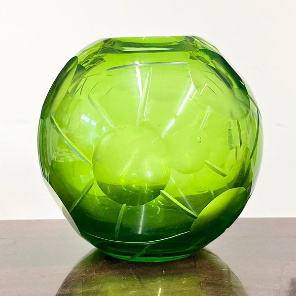 Glass Sphere Vase - Etsy