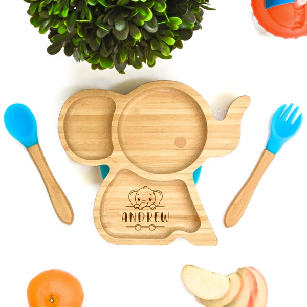Elephant Plate - Etsy