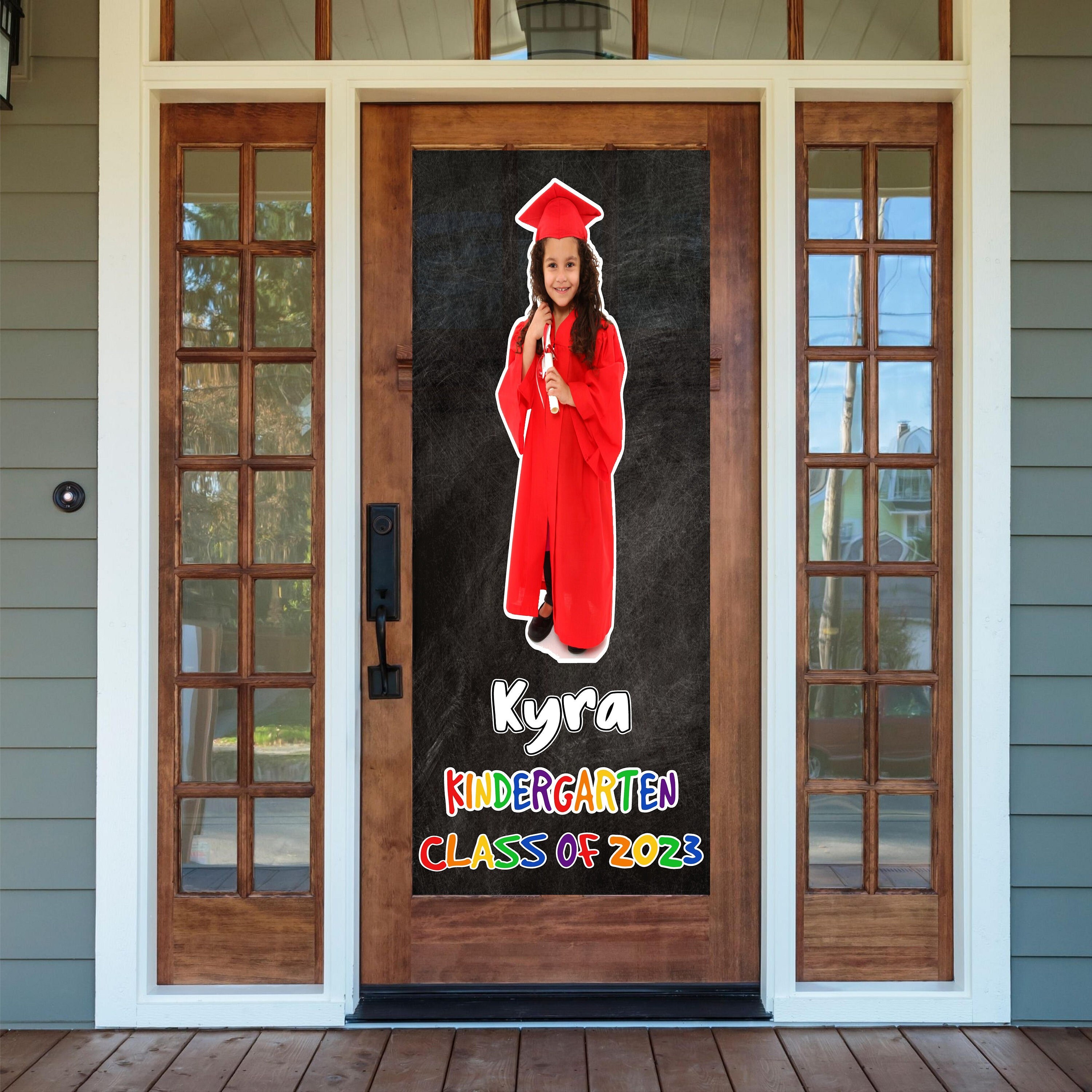 Custom Kindergarten Graduation Banner | 2023 Kinder Grad Décor ...