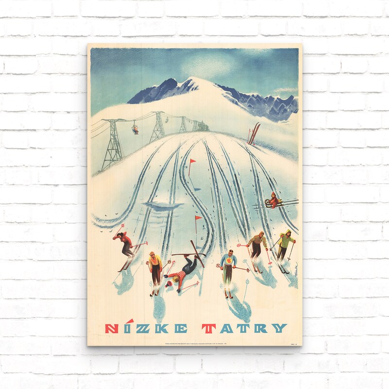 Slovakia Mountains Poster - Etsy