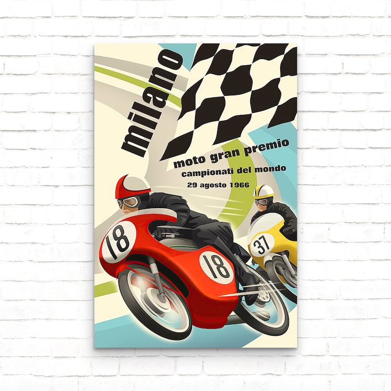 Vintage Racing Posters - Etsy