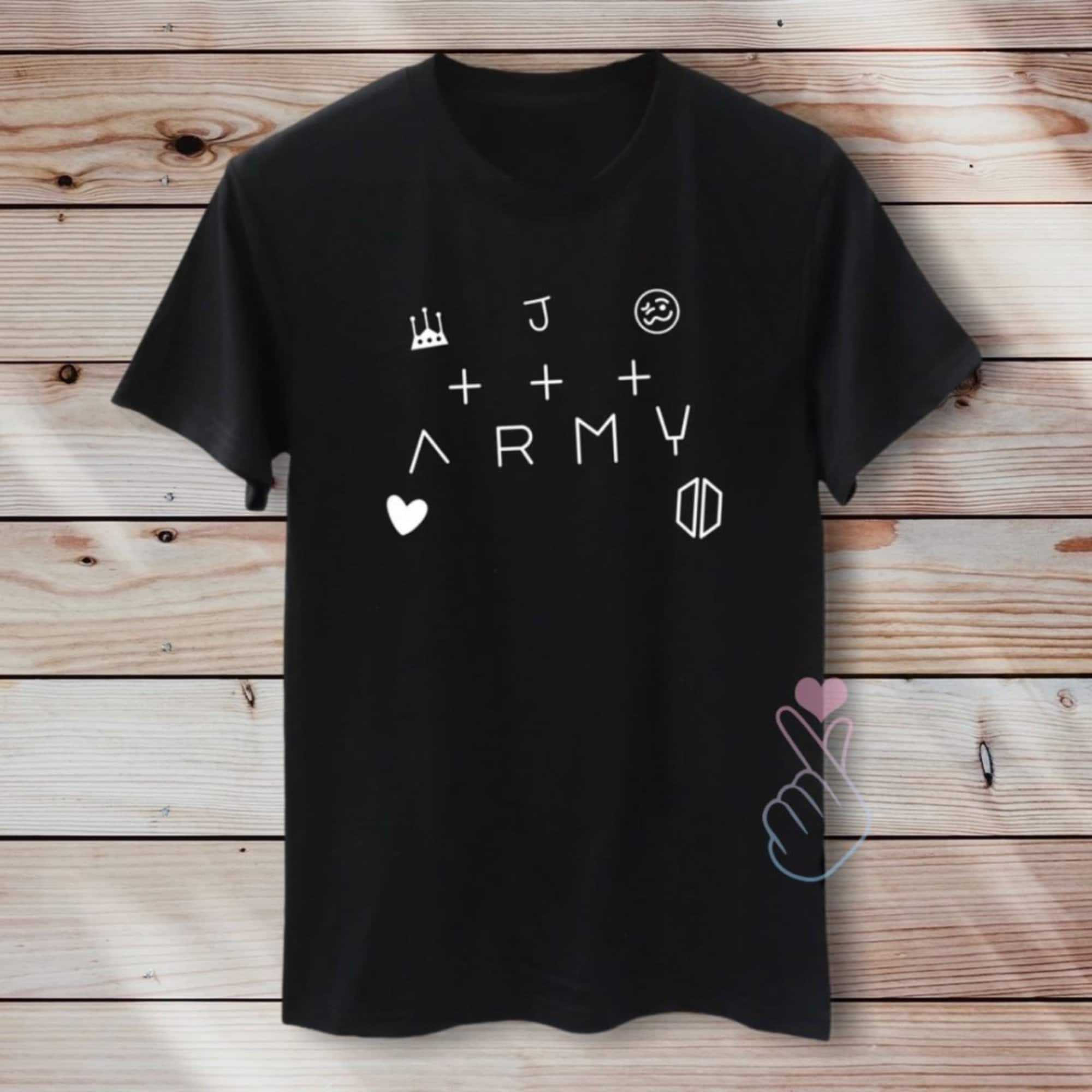 Bts Jungkook Tattoo T-shirt, Bts Fan Gift Shirt, Gift for Her, BTS Gift ...