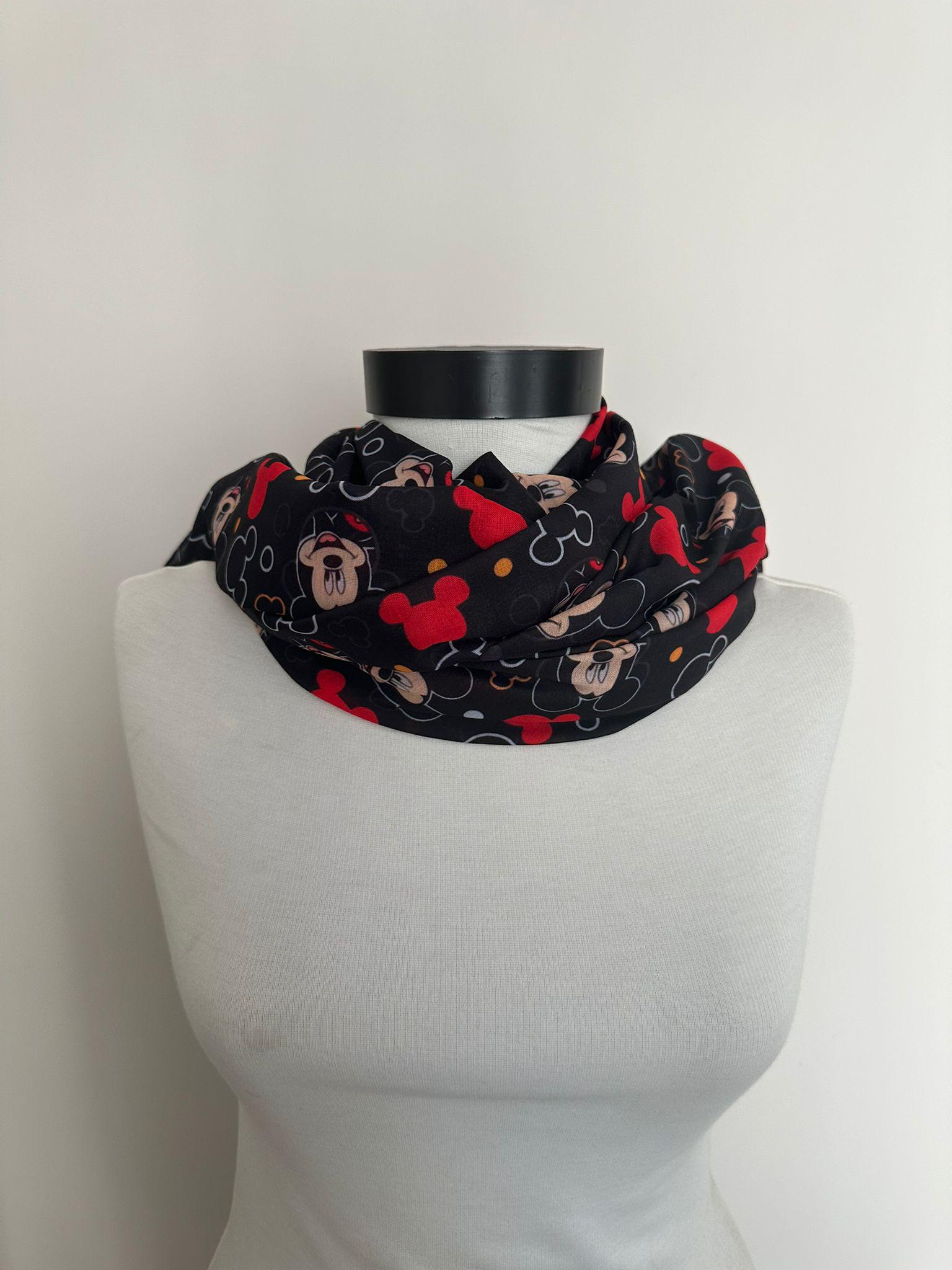 Mickey Mouse Shawl, Mickey Wrap, Minnie Mouse Scarf, Disney Couple Wrap ...