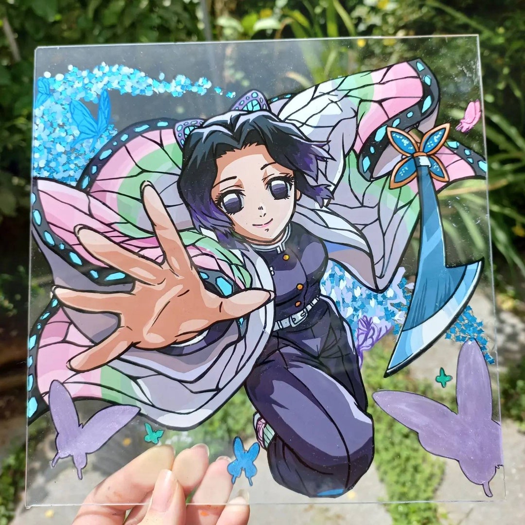 Glass Painting Custom Anime Glass Painting Custom - Etsy